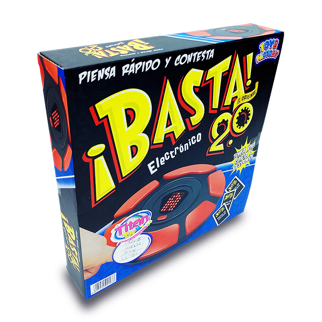 Basta! Electrónico 2.0 Piensa Rápido - Titan Toys